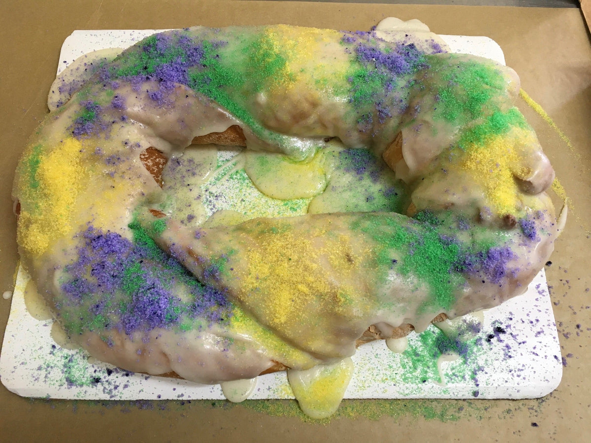PRE-ORDER: GLUTEN FREE King Cake ‒ Cream Cheese – NOLA Crawfish Bread